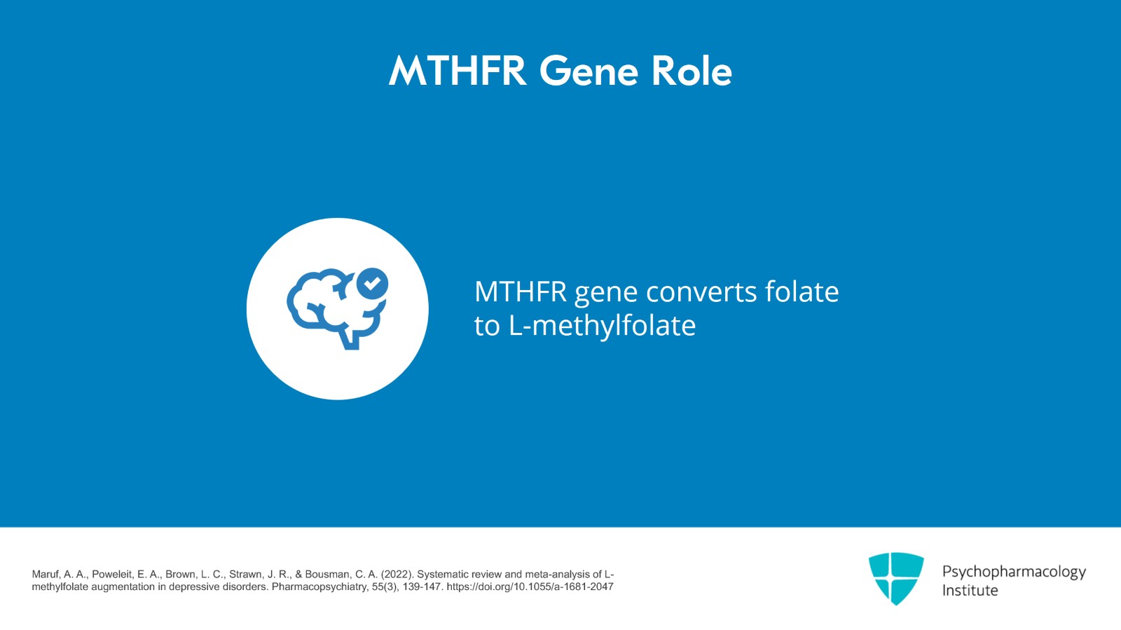 MTHFR Gene: The Weak Link in L-Methylfolate Depression Treatment ...